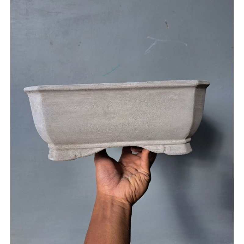 Jual Pot Semen mentahan/pot bonsai/pot bunga/pot bunga aesthetic ...
