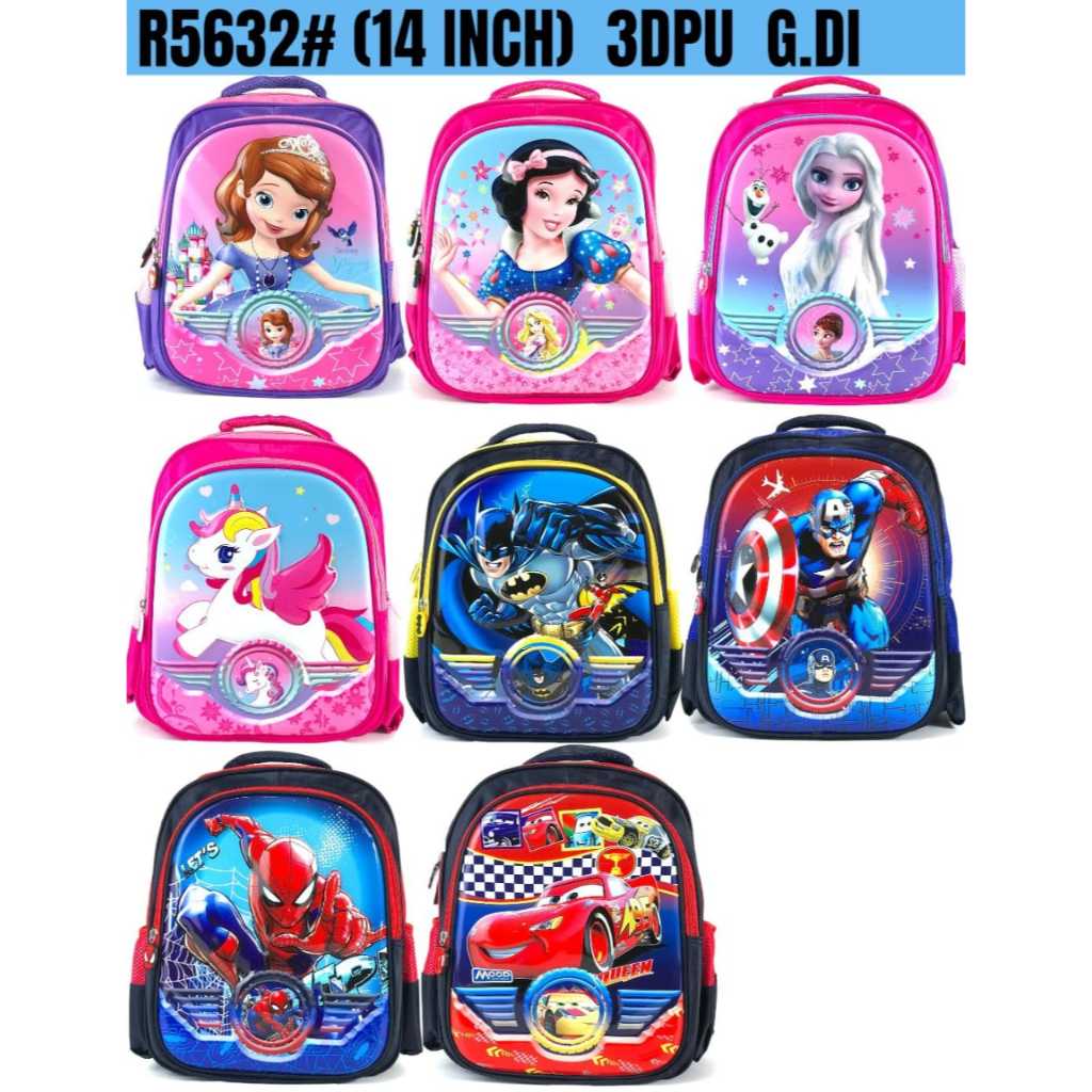 Jual TAS RANSEL ANAK ANAK TAS SEKOLAH TK TAS KARAKTER TERKENAL R5632 ...