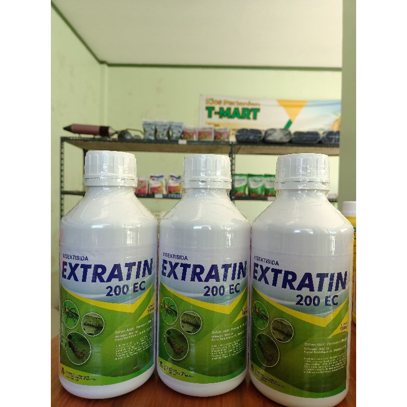 Jual EXTRATIN 200EC 1 Liter INSEKTISIDA (Pengendali Hama Ulat Grayak ...