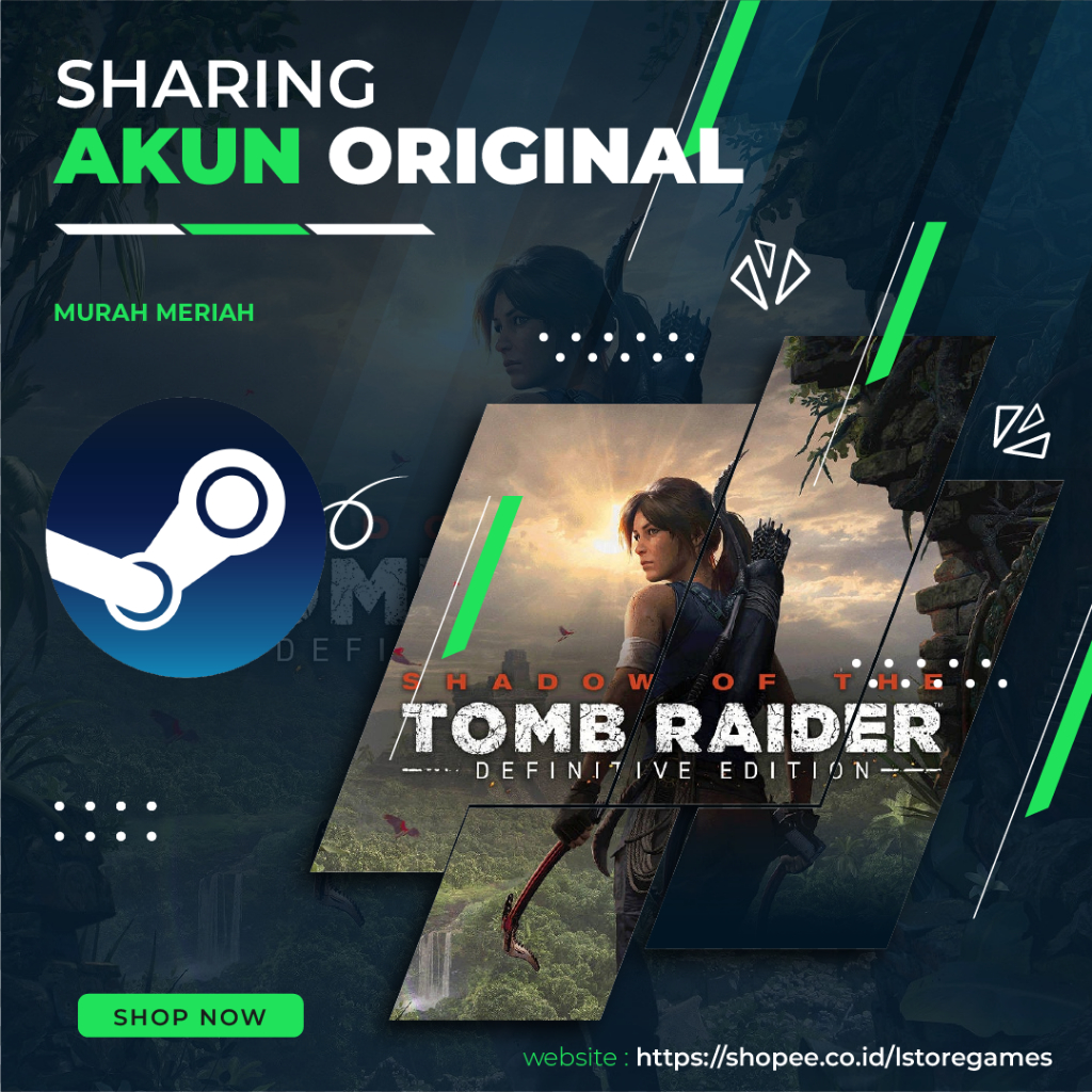Jual SHADOW OF THE TOMB RAIDER: DEFINITIVE EDITION PC Sharing Original ...