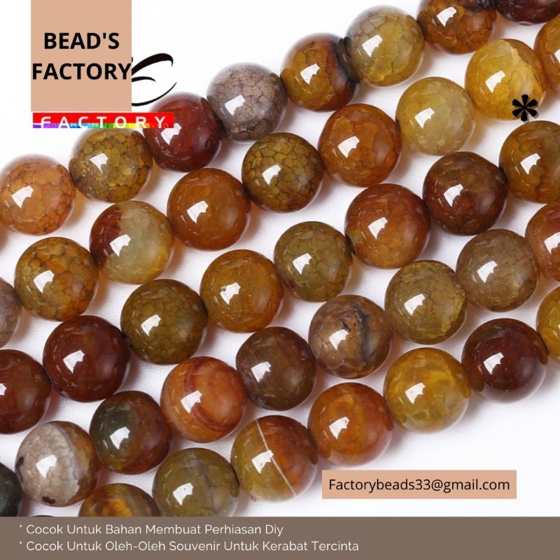 Jual Batu Alam Dragon Vein Yellow Kunyit Jade 4mm -12mm | Shopee Indonesia
