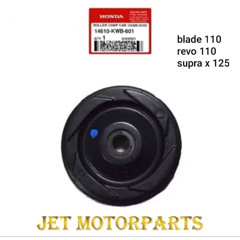 Jual 14610KWB601 Roller Comp Camp Chain Guide Karet Roll Keteng Rol ...