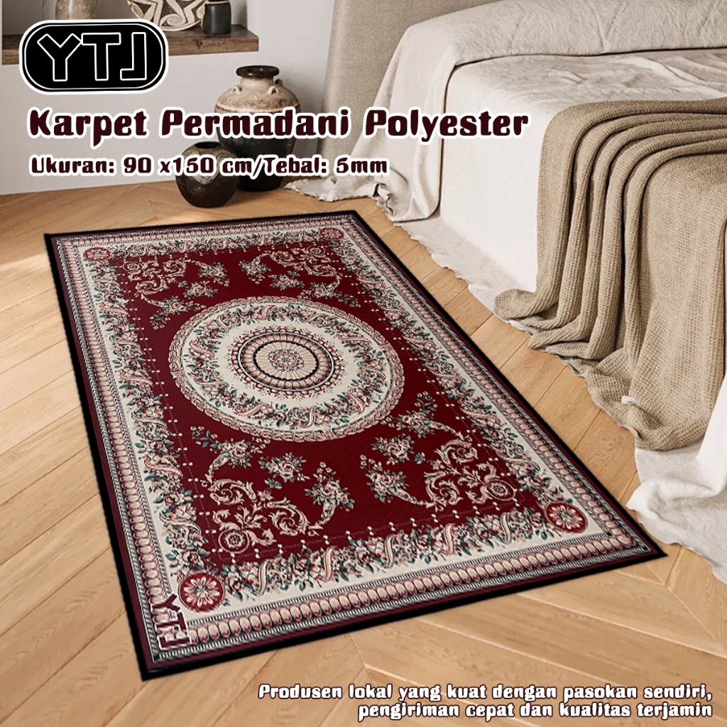 Jual YTJ Karpet Lantai Turki Premium 90x150cm / Karpet Permadani ...