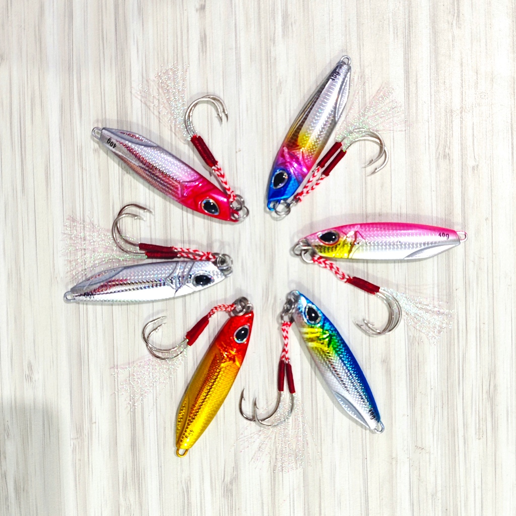 Jual DD-Jig Umpan Pancing Metal Jig 10gr 15gr 20 gram 30 gr 40gr Fishing lure jigging casting ...