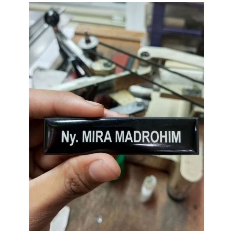 Jual Papan Nama Fiber Doff | Papan Nama Biasa | Name Tag Pdh | Shopee ...