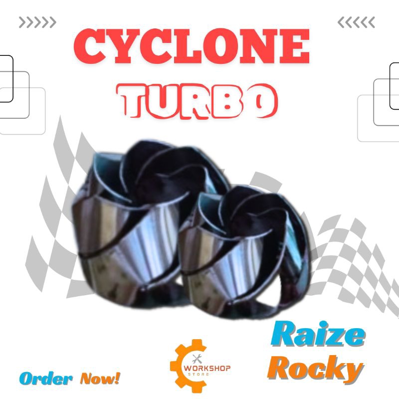 Jual Cyclone Turbo Raize Rocky | Shopee Indonesia