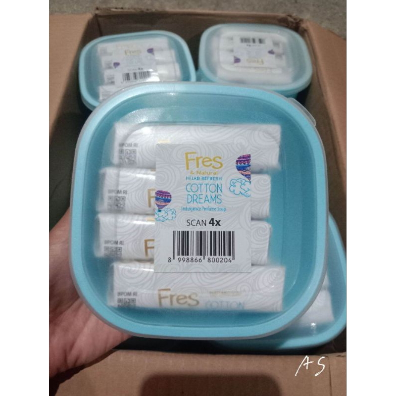 Jual Fresh sabun Mandi Batang 72g x 4pcs (FREE KOTAK) | Shopee Indonesia