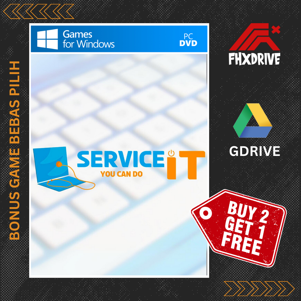 Jual SERVICE IT YOU CAN | GAME PC | BELI 2 GRATIS 1 | Shopee Indonesia
