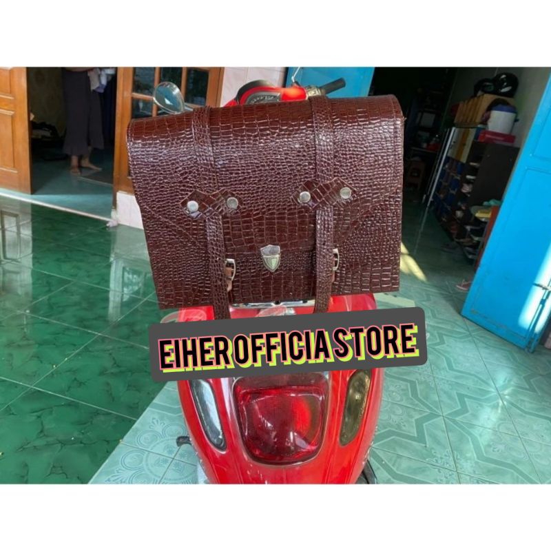 Jual Tas motor side bag tail bag Tas motor side bag motor klasik ...