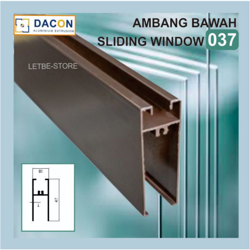 Jual 037 Ambang Bawah Jendela Sliding Window | Shopee Indonesia