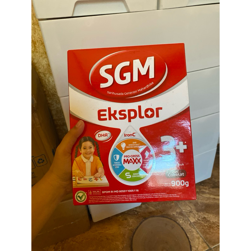 Jual SGM Explore 3+ 900gr Vanila/Coklat/Madu Exp 2026 | Shopee Indonesia