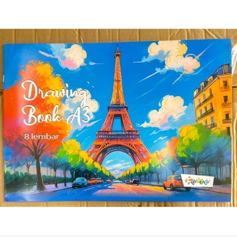 Jual [1 Pcs ] BUKU GAMBAR FORTE A3 | Buku Gambar A3 Tebal | Shopee ...