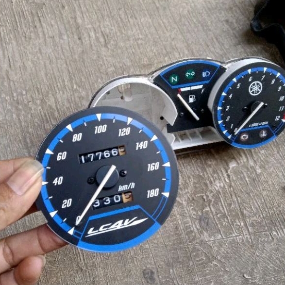 Jual mesin rpm kilometer spidometer yamaha vixion old original copotan ...