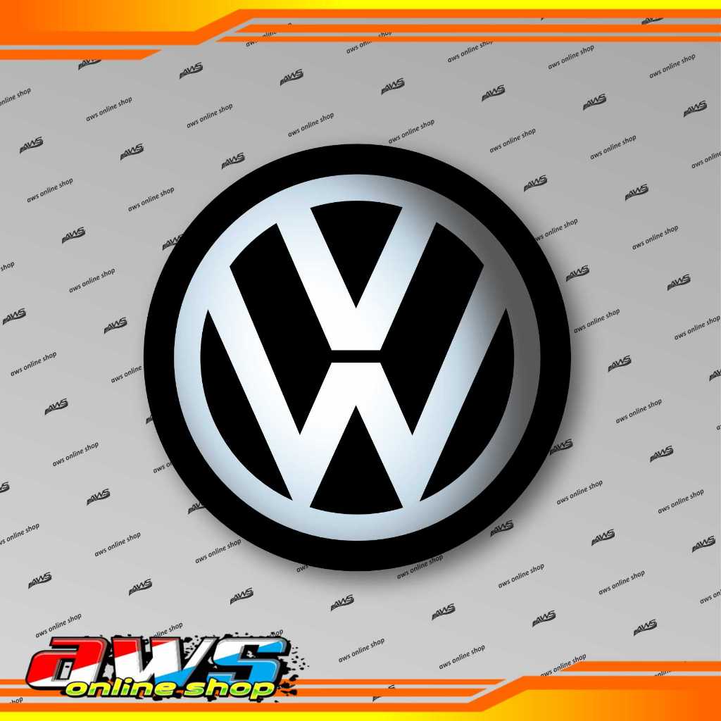 Jual Sticker Emblem Timbul 3D Logo VW VOLKSWAGEN | Shopee Indonesia