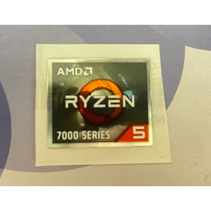 Jual Sticker stiker logo AMD Ryzen 5 7000 Series gen7 original | Shopee Indonesia