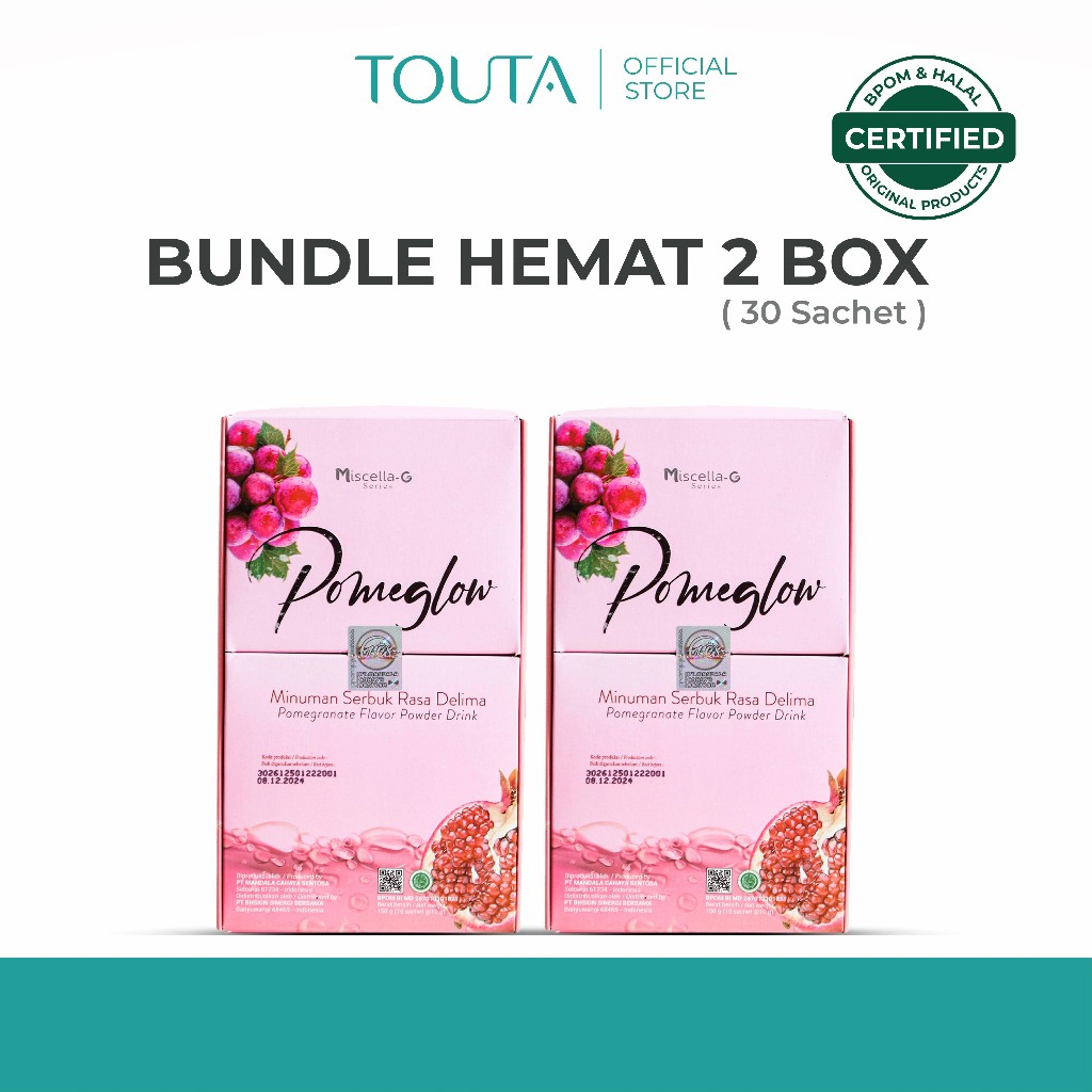 Jual [Bundle Package] POMEGLOW Kolagen Paket Hemat | Shopee Indonesia