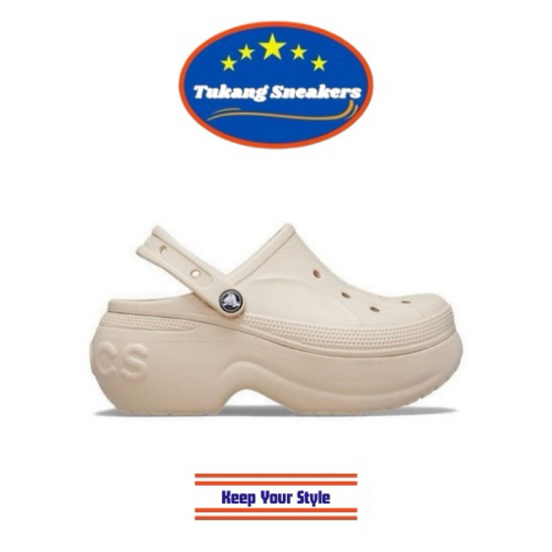 Jual Sepatu Sandal Unisex Crocs Bella Clog Winter White CCR21006211S | Shopee Indonesia