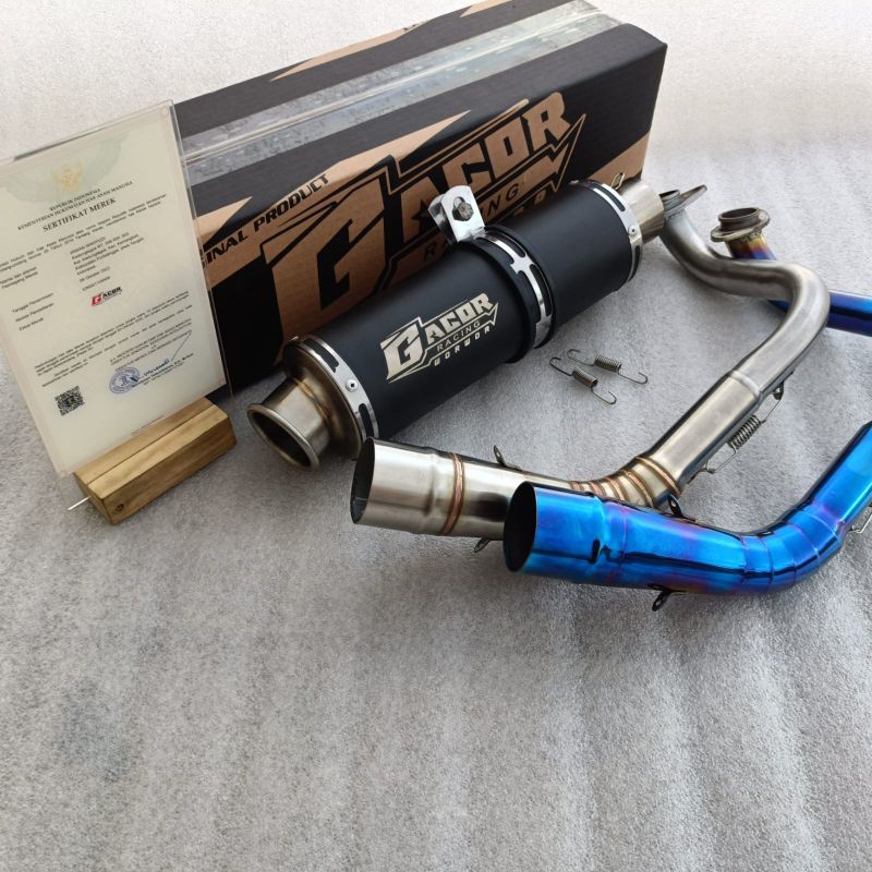 Jual Termurah! Knalpot Racing Gacor Original Beat Karbu/Fi Lama/New 2020-2024 Aerox lama/new ...