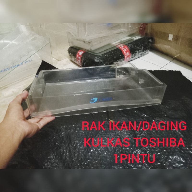 Jual RAK IKAN/DAGING KULKAS TOSHIBA.1PINTU SECOND ORIGINAL | Shopee ...
