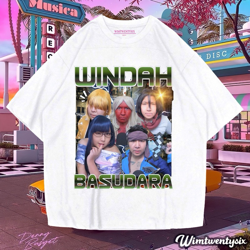 Jual Wimtwentysix “windah basudara” kaos oversized washing | vintage ...