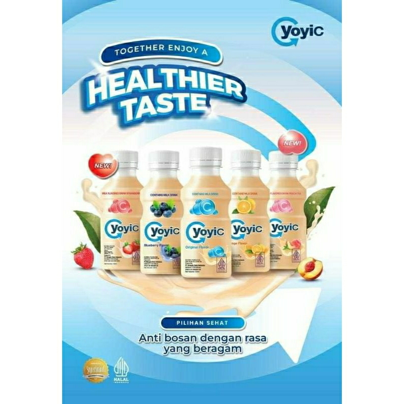 Jual Yoyic Minuman Susu Fermentasi 130ml isi 12botol | Shopee Indonesia