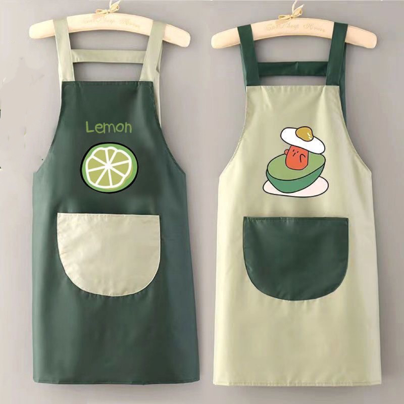 Jual Aveline Apron Celemek Masak Celemek Anti Air / Celemek Waterproof ...