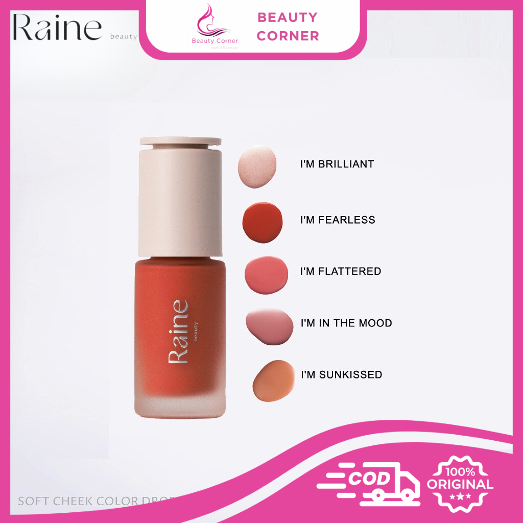 Jual Raine Beauty Soft Cheek Color Drops - 12gr | Shopee Indonesia