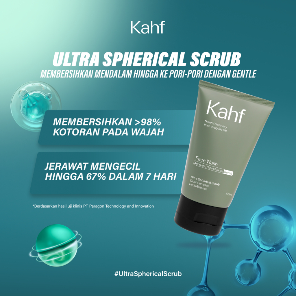 Jual NEW Kahf Acne and Pore Cleanse Face Wash 100 ml | Cocok Untuk ...