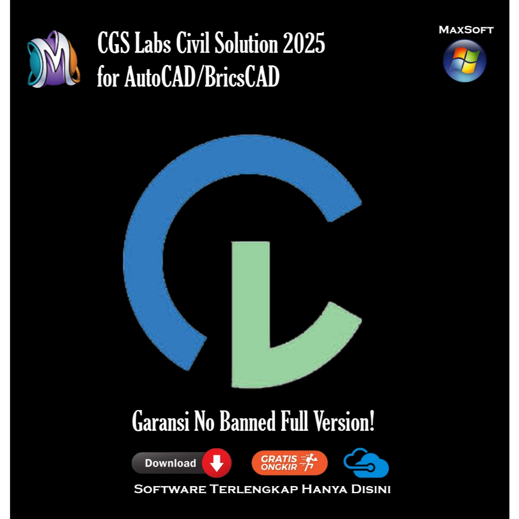 Jual CGS Labs Civil Solution 2025 Full Version | Shopee Indonesia