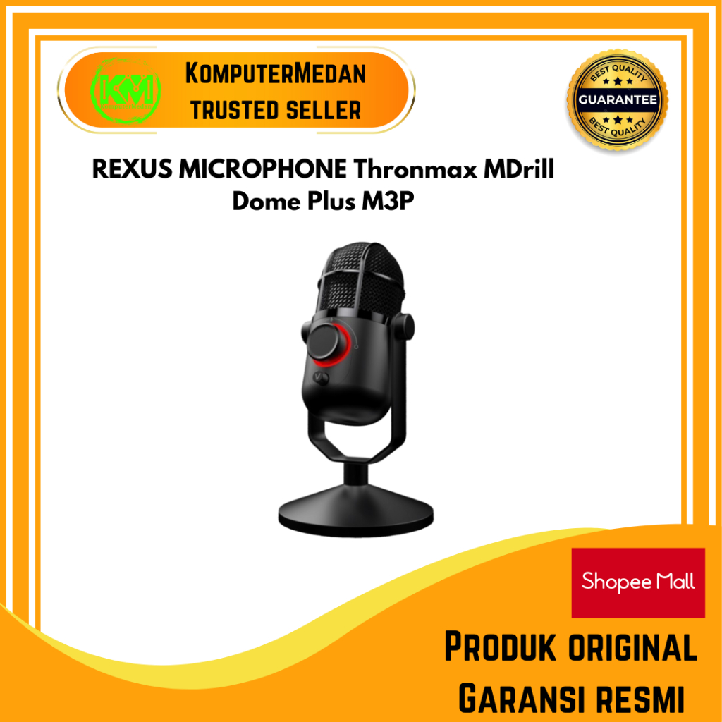 Jual REXUS MICROPHONE Thronmax MDrill Dome Plus M3P | Shopee Indonesia