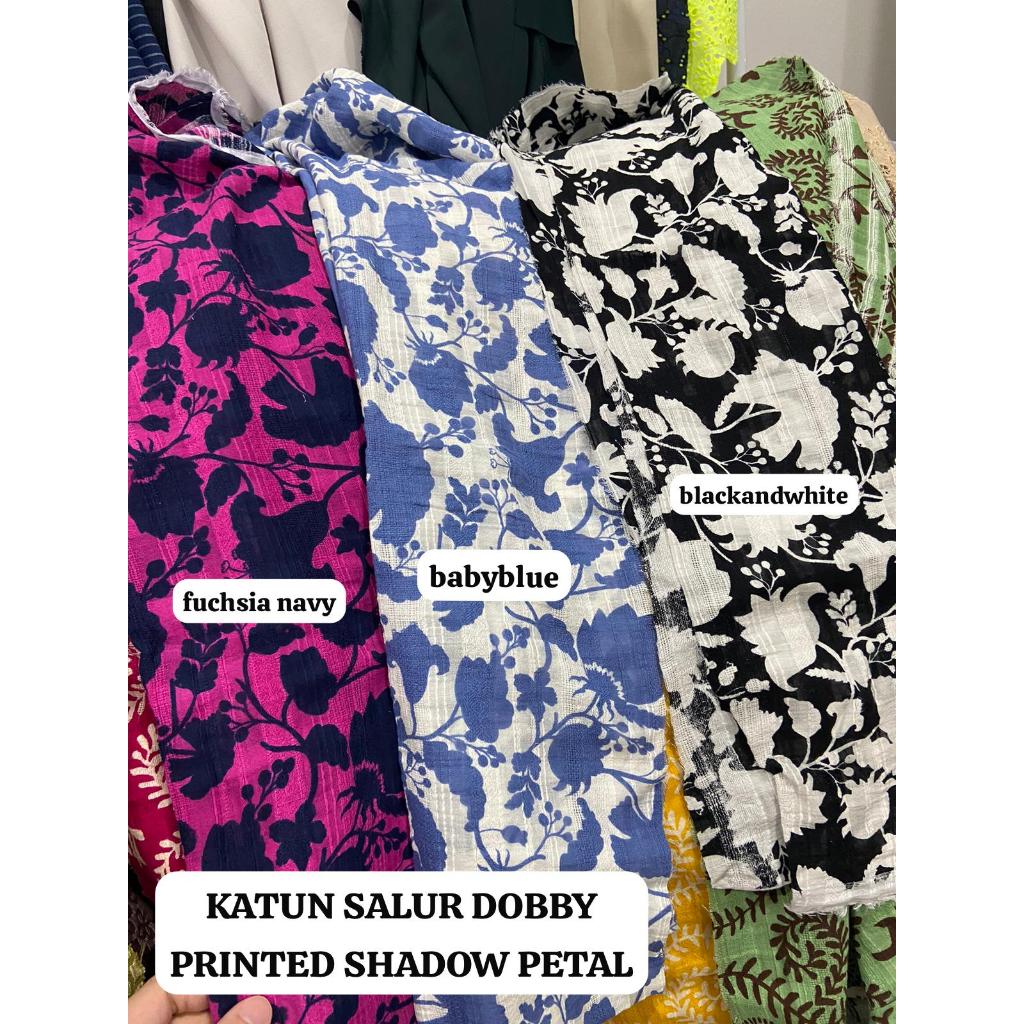 Jual Katun Salur Dobby Series shadow floral and tribal | Shopee Indonesia