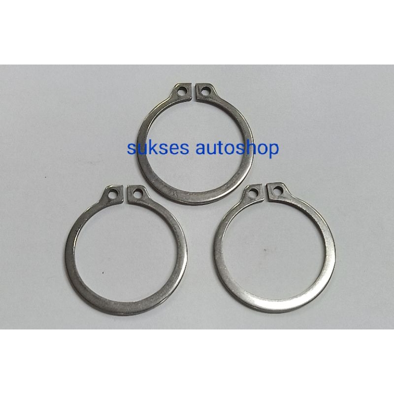 Jual SNAPRING STAINLESS STEEL 420/EXTERNAL CIRCLIP TYPE S-25 | Shopee Indonesia
