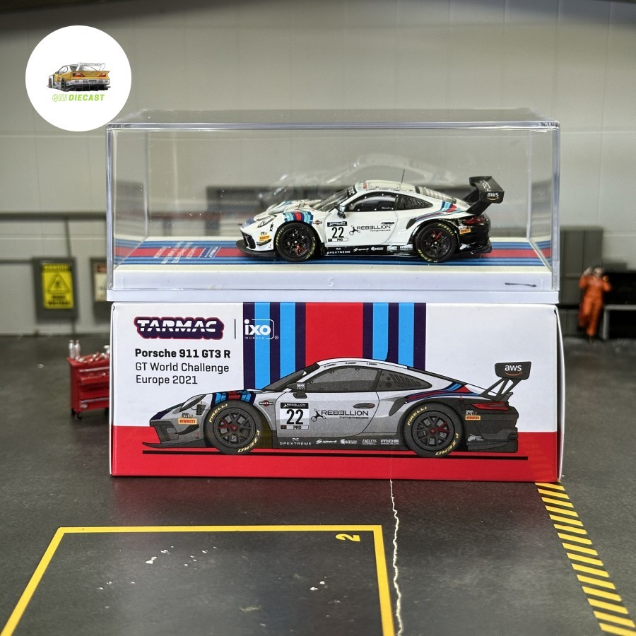 Jual Tarmac Porsche 911 GT3 R White Putih GT World Challenge Europe ...