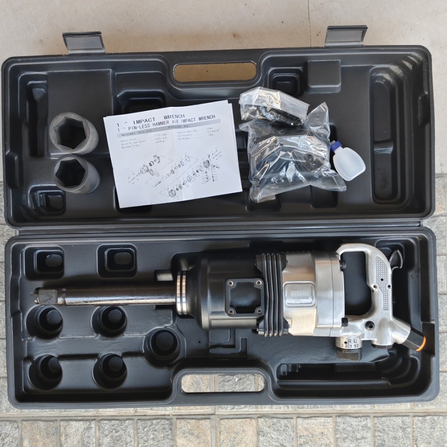 Jual Air Impact Wrench 1" Alat Pembuka Baut Roda Truk / Mobil Besar 1 ...