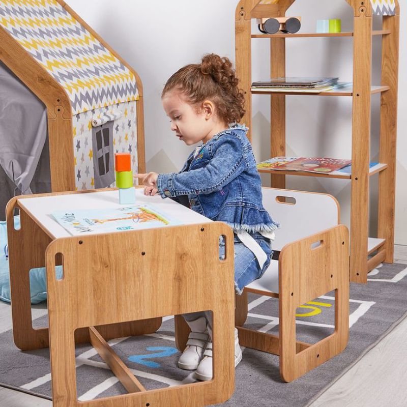 Jual DOVE TABLE AND CHAIR SET FOR KIDS (1 TABLE & 1 CHAIR) | Shopee ...