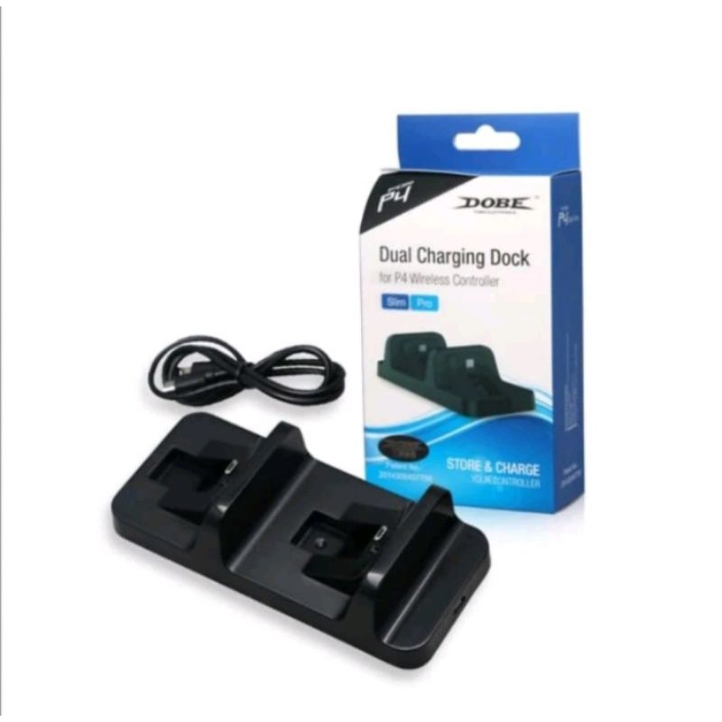 Jual DOBE CHARGER DOCK STIK PS4 DUAL CHARGING DOCK STIK PS4 DOBE ...