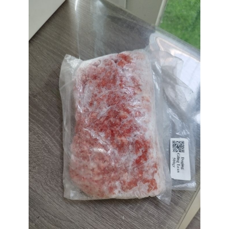 Jual Daging Giling Lean/Kadar Lemak 10% 500gr/Daging Sapi | Shopee ...