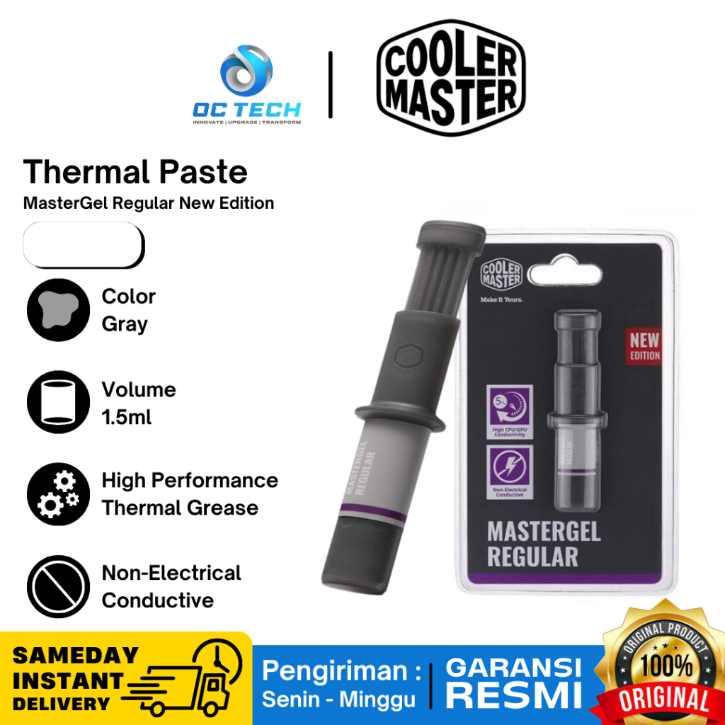 Jual Cooler Master Thermal Paste Master Gel Regular New Edition ...