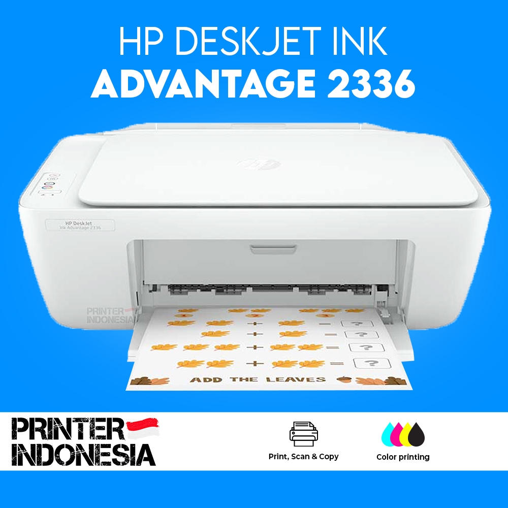 Jual Printer HP DeskJet 2335 2336 2337 Ink Advantage All In One Print Scan Copy Garansi Resmi ...