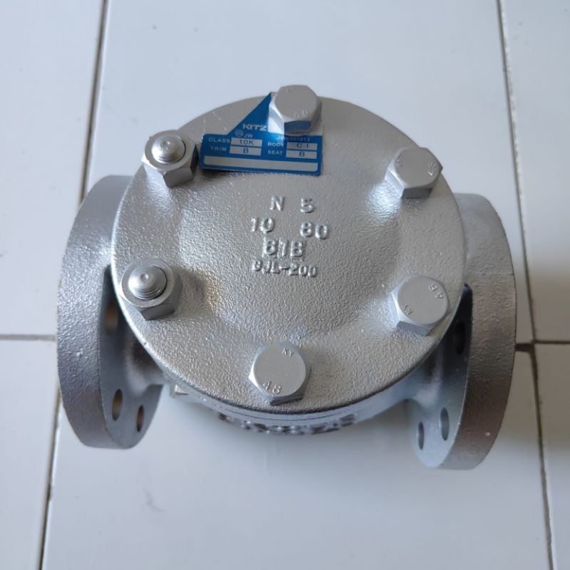 Jual Check Valve KITZ FCO Flange JIS 10K size 4 inch | Shopee Indonesia