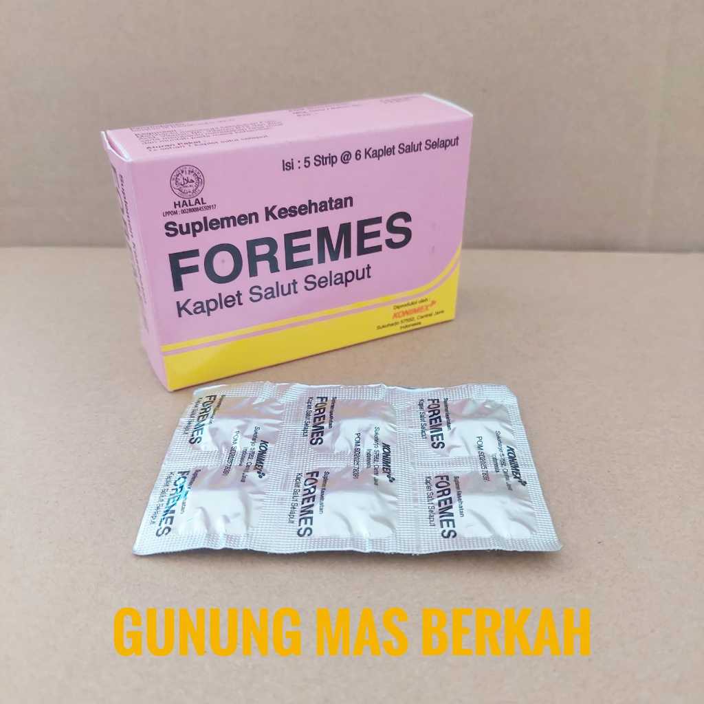 Jual FOREMES Foremes kaplet - Suplemen asam folat serta meredakan mual ...