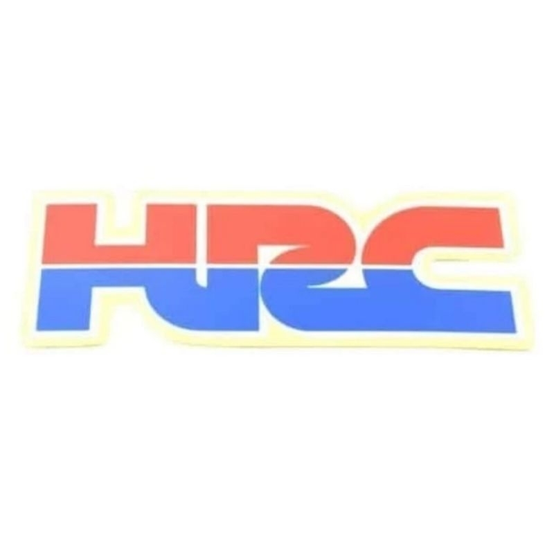 Jual Stiker Sticker Label Mark Decals Emblem Logo HRC Honda Racing ...