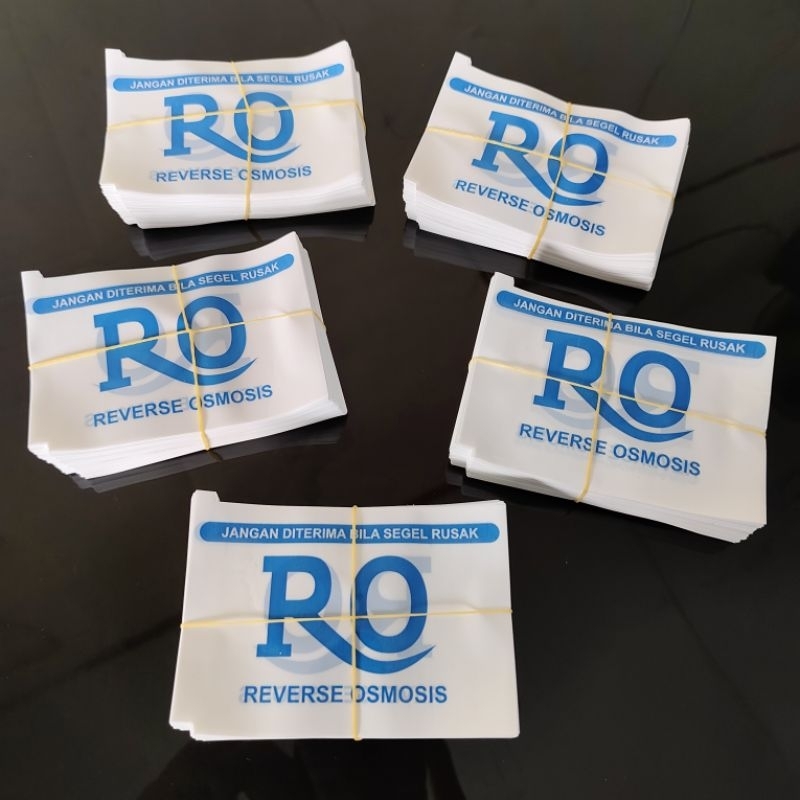 Jual Segel Galon RO Putih Tulisan Biru New Isi 1000 Pcs | Shopee Indonesia