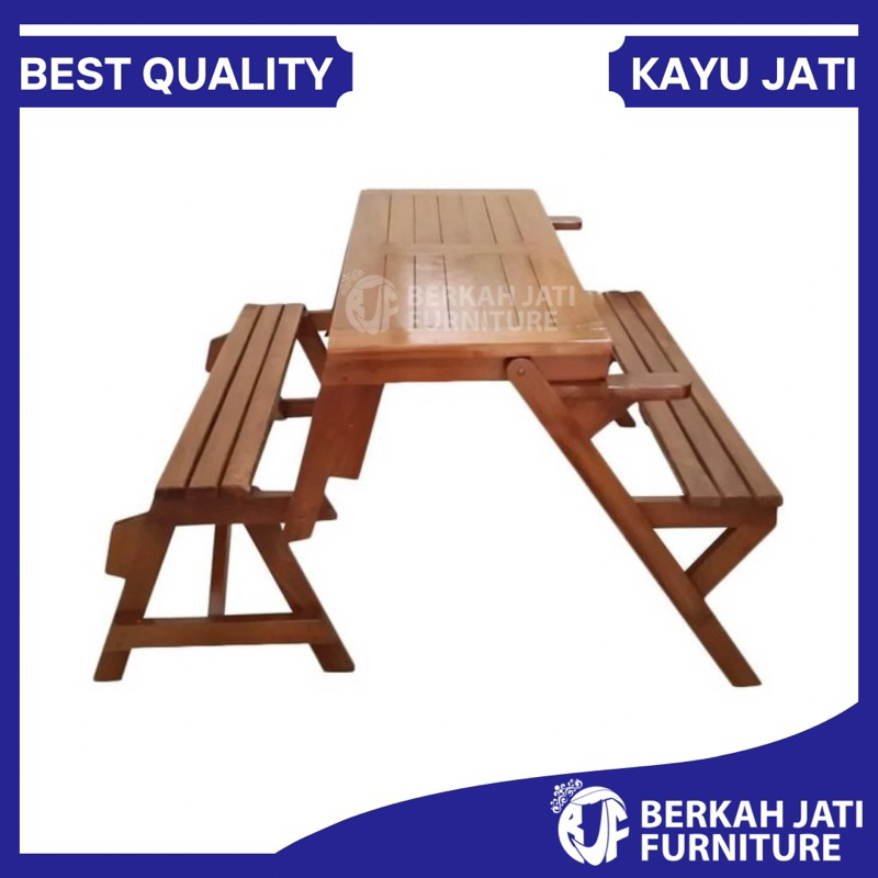 Jual Meja Kursi Lipat Magic Multifungsi Meja Teras Cafe Taman Hotel ...