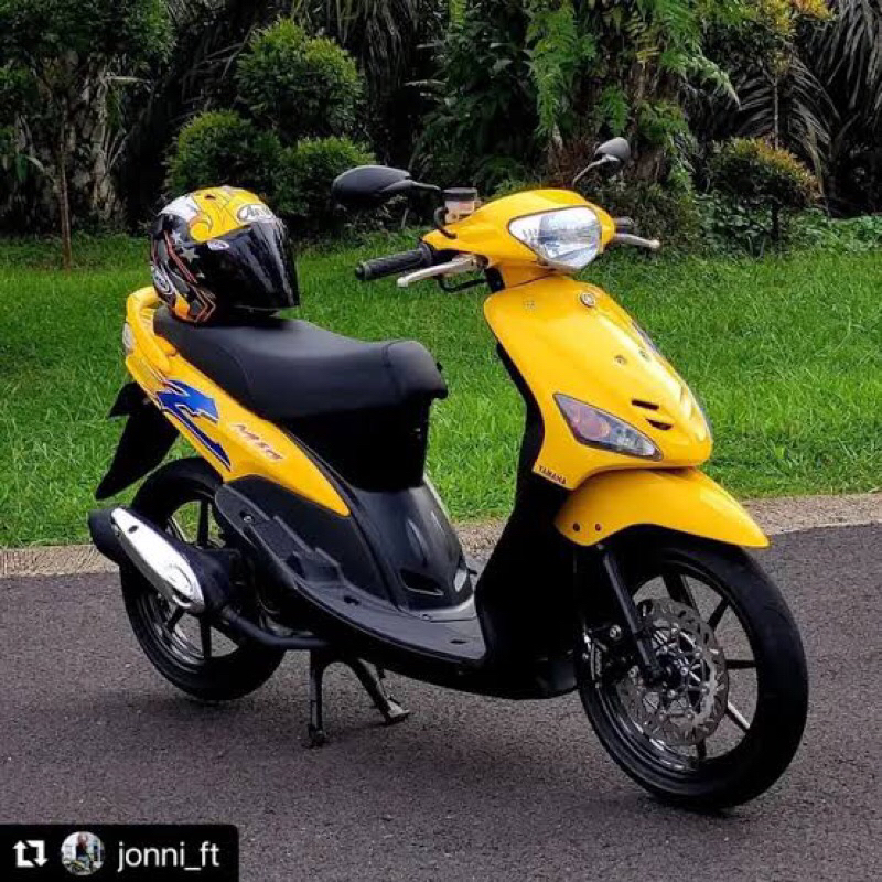 Jual FULL SET BODY HALUS YAMAHA MIO SPORTY KUNING MENGKILAP WARNA ...