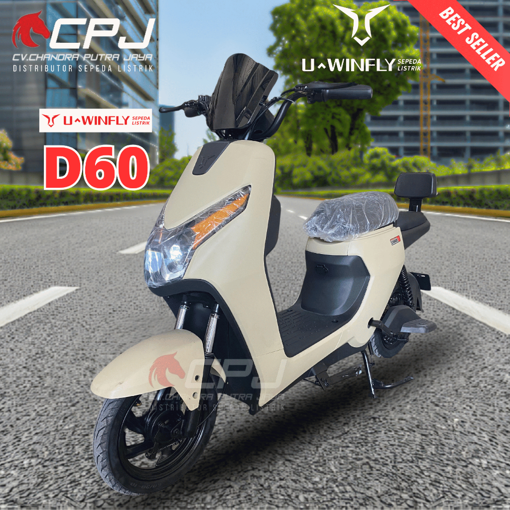 Jual Sepeda Listrik UWINFLY D60 Terbaru 500 Watt Garansi Resmi U-Winfly | Shopee Indonesia