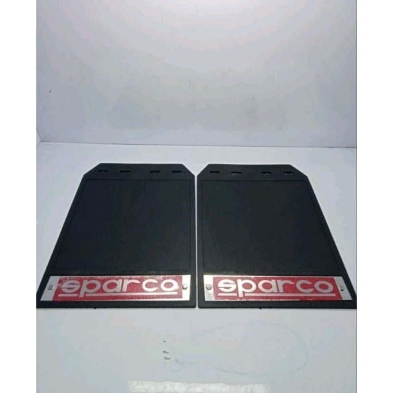 Jual KARPET LUMPUR RODA UNIVERSAL 1 set / 2 lembar warna hitam silver ...