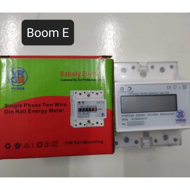 Jual KWH Meter Digital 1P 1 Phase 10(60)A LCD | Shopee Indonesia