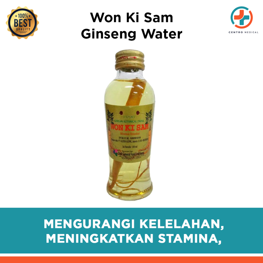 Jual Korea won Ki Sam korean ginseng drink / minuman ginseng | Shopee Indonesia