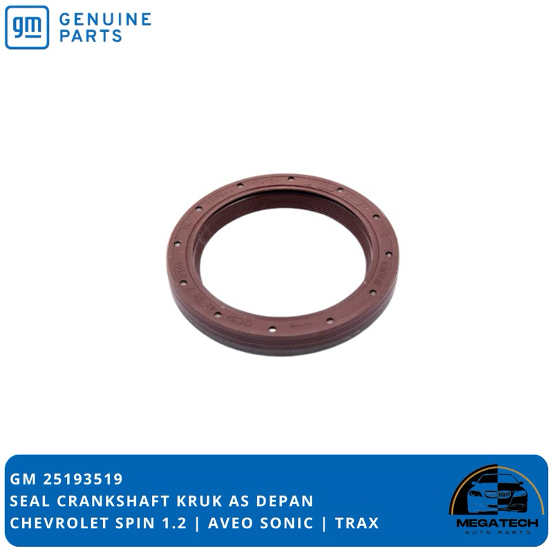 Jual SEAL CRANKSHAFT KRUK AS DEPAN CHEVROLET AVEO SONIC | TRAX | SPIN 1 ...